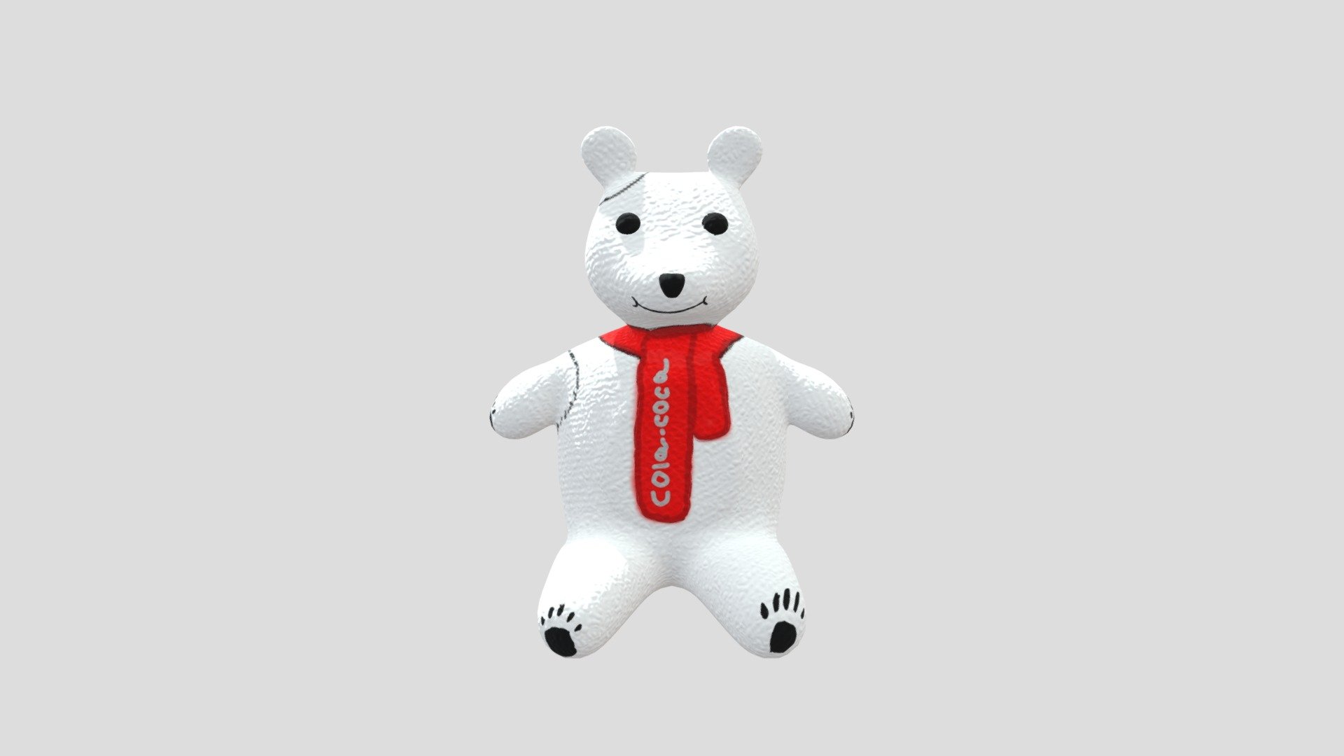 Offbrand Coca-Cola bear: Cola-Coca - Download Free 3D model by ...