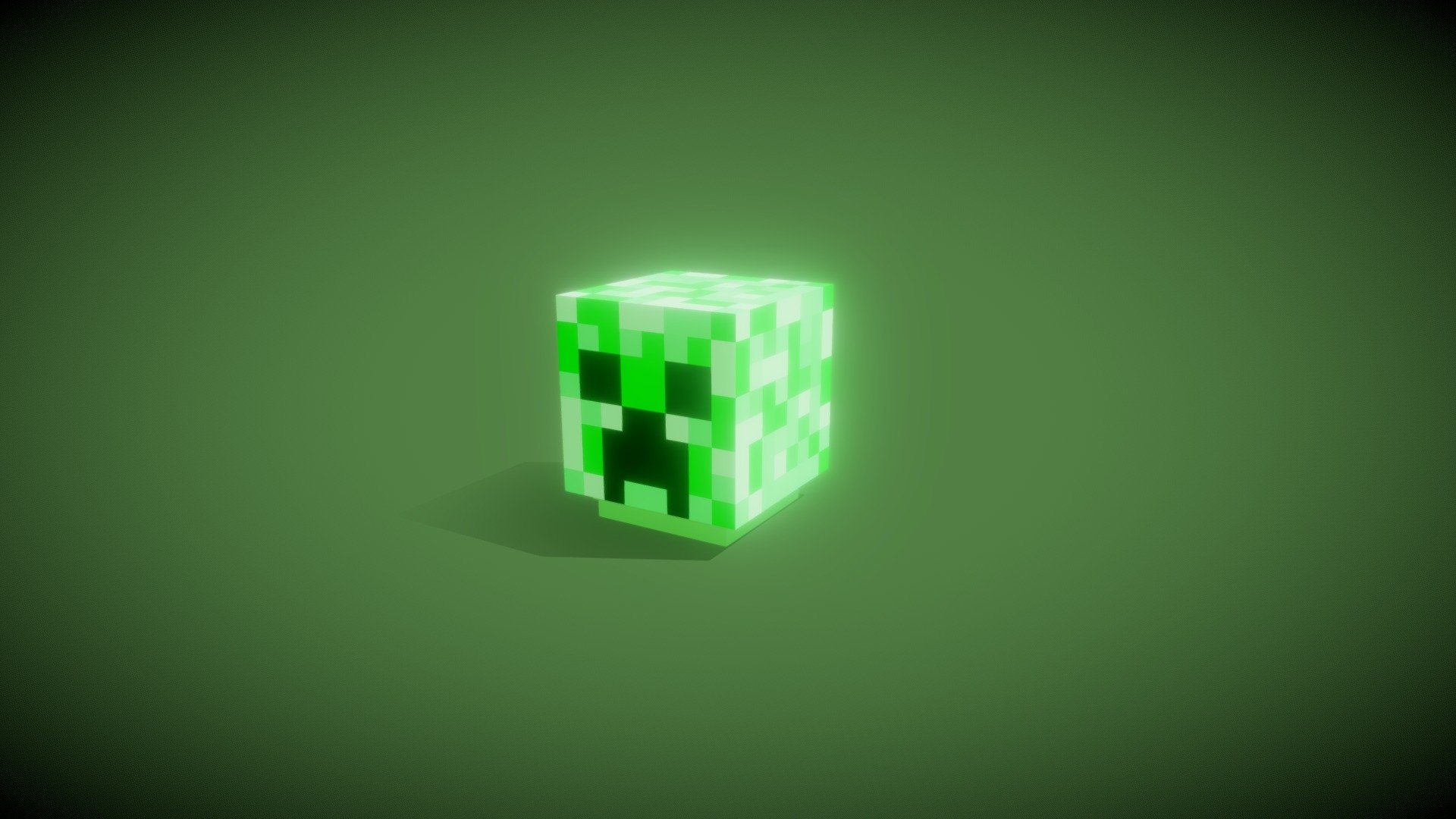 Minecraft Creeper Head - Download Free 3D model by Epic_Brothers (@manuelmursal) [20f5663 ...