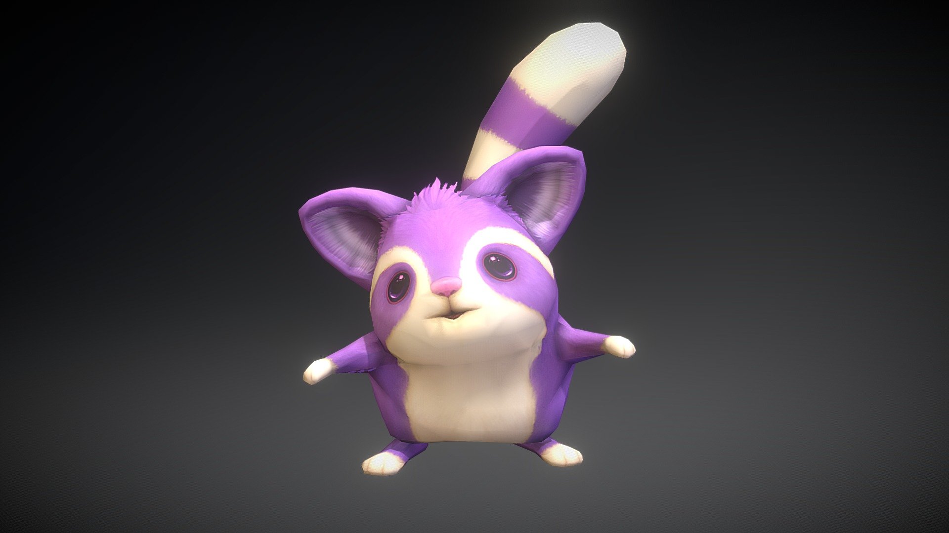 Furry Critter - 3D model by Oriflamme [20f62ac] - Sketchfab
