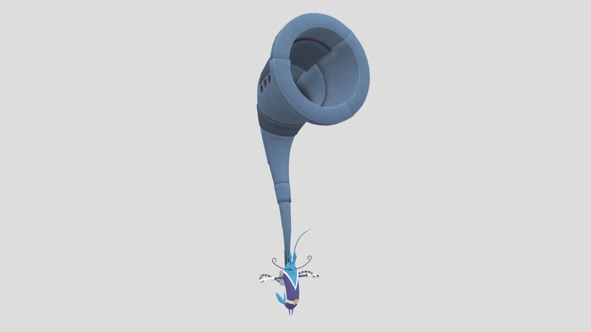 BFBBR - Prawn - Download Free 3D model by SMF Features Developed From ...