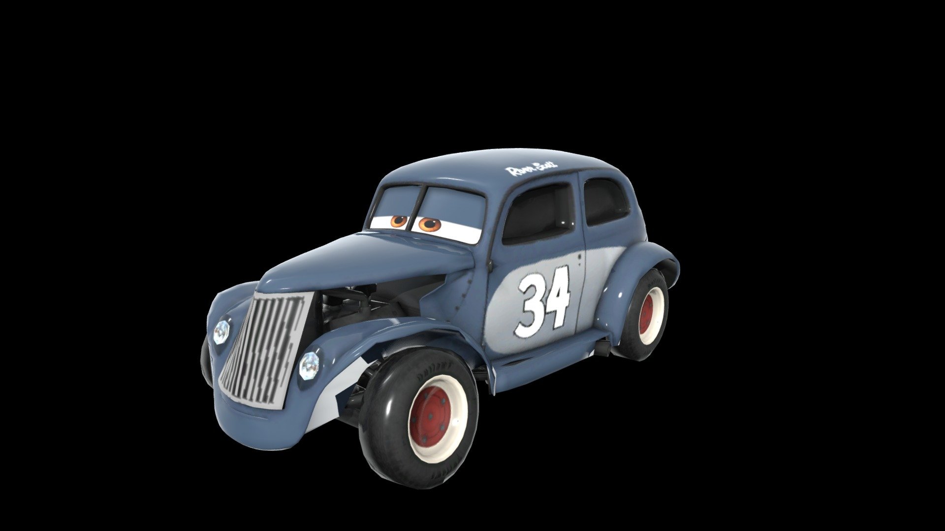 1958 River Scott - Download Free 3D model by DisneyCars ...