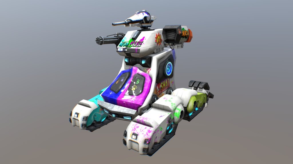 A.R.T (Automated Riot Tank) - 3D model by Jeanne Price (@jdwyprice ...
