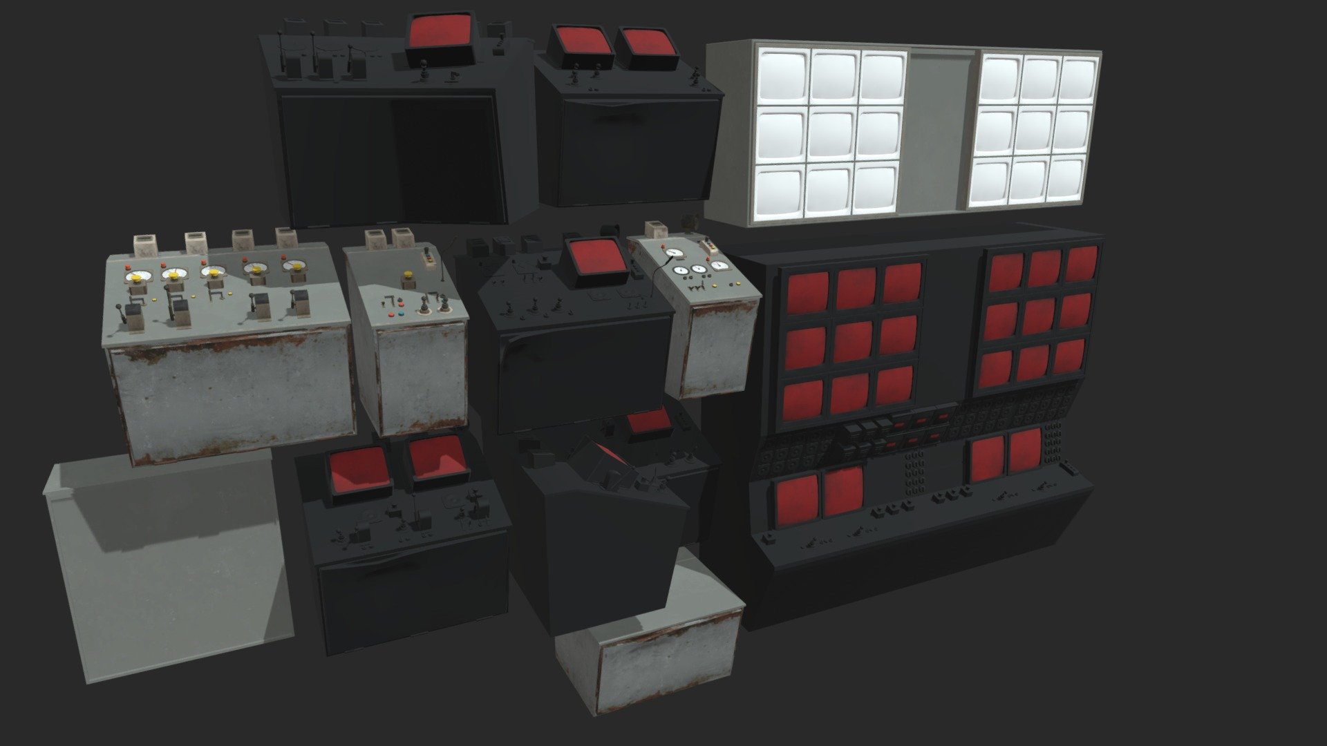 Poppy Playtime 4 Control Desk - Download Free 3D model by FuserGamesTV ...