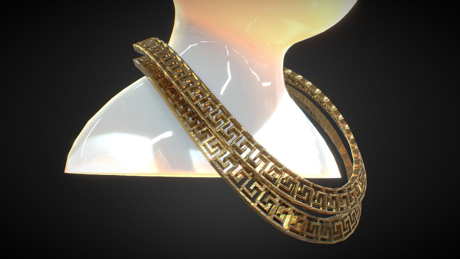 Greek Chain 2 - Buy Royalty Free 3D model by Tiko (@tikoavp) [20fa97a ...