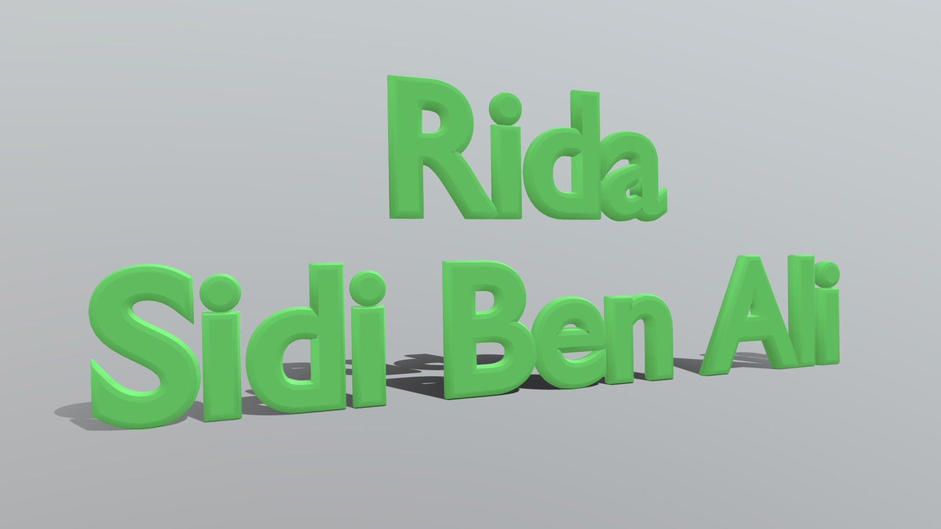 rida sidi ben ali logo 3d model - Download Free 3D model by Rida.Sidi ...