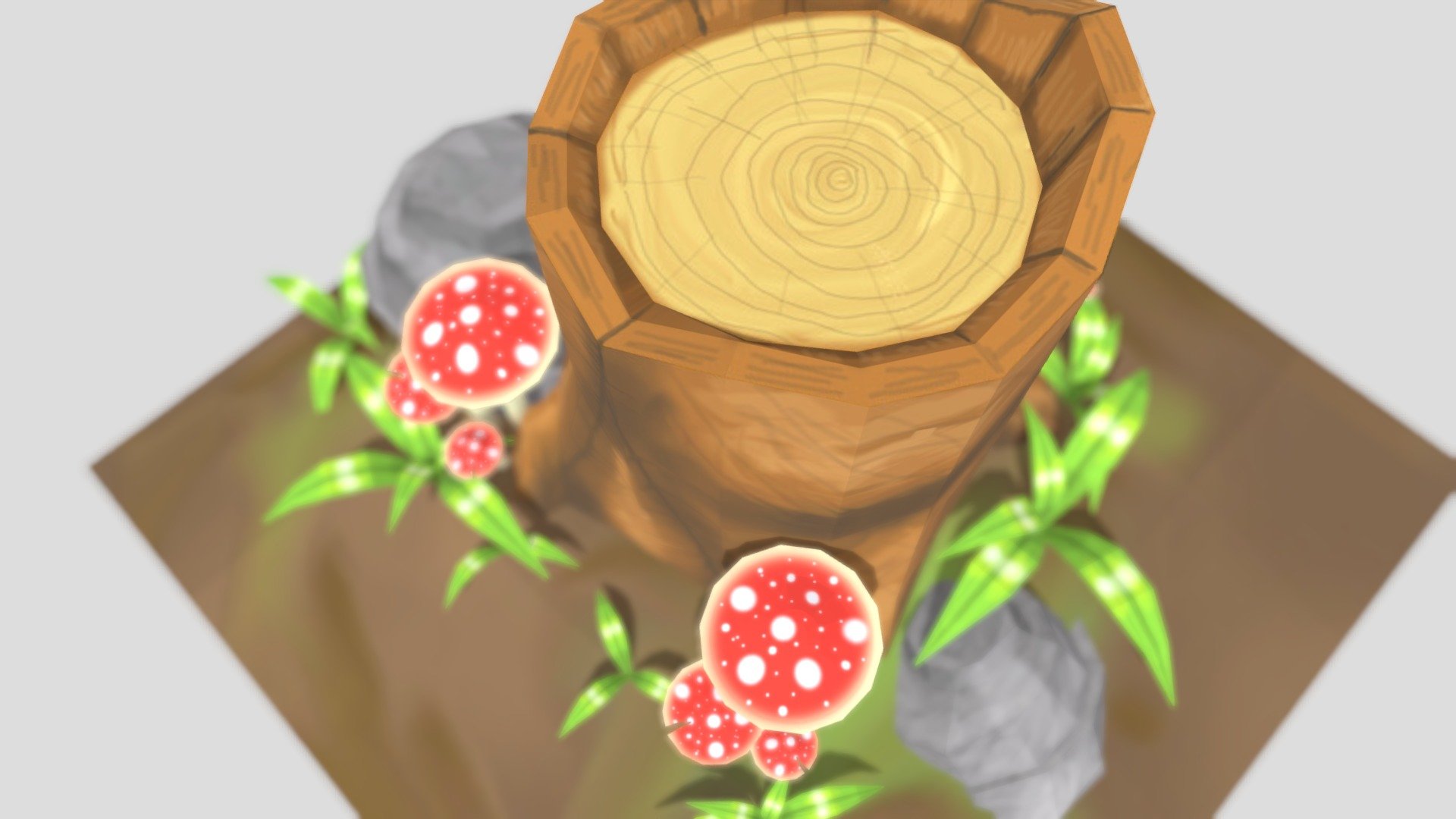 TREE STUMP - Buy Royalty Free 3D model by Raven Mikaki ...