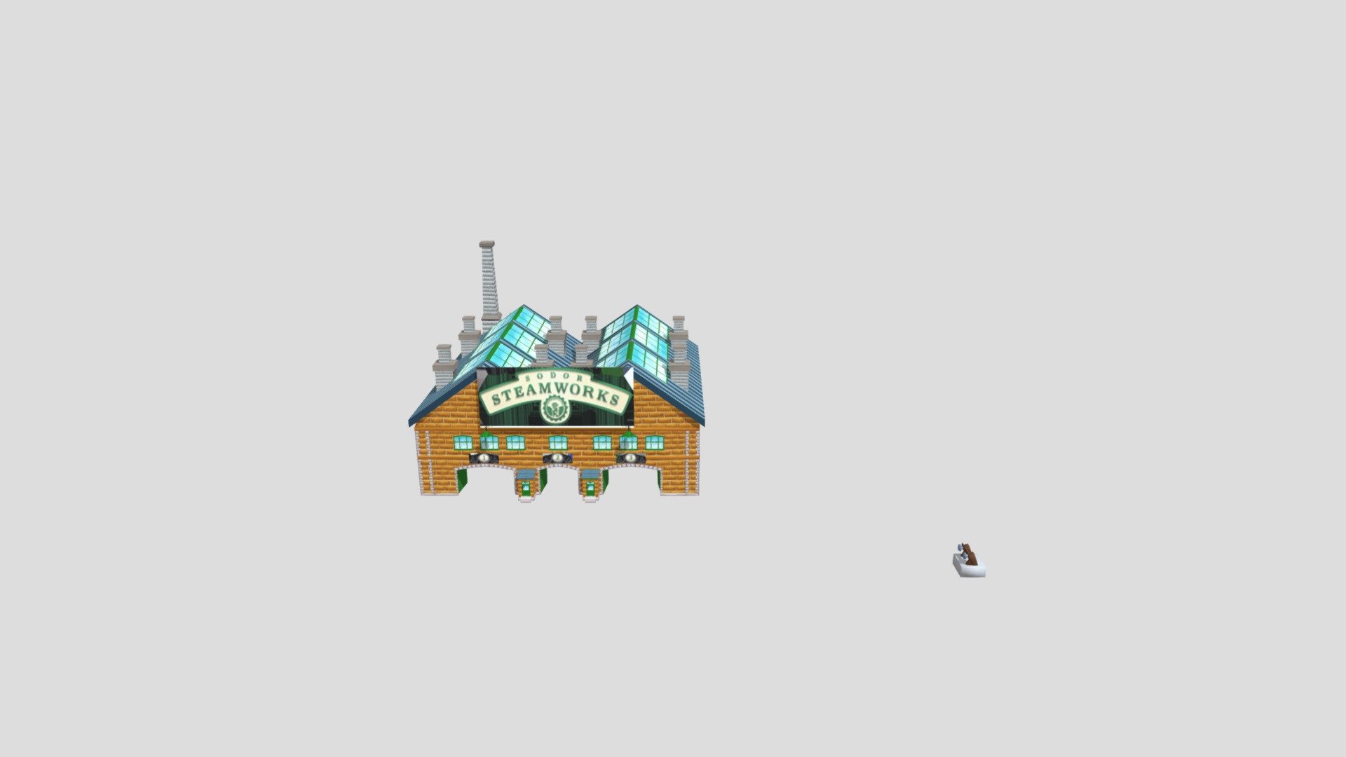Steamworks Magic Tracks - Download Free 3D model by aguscasareto ...