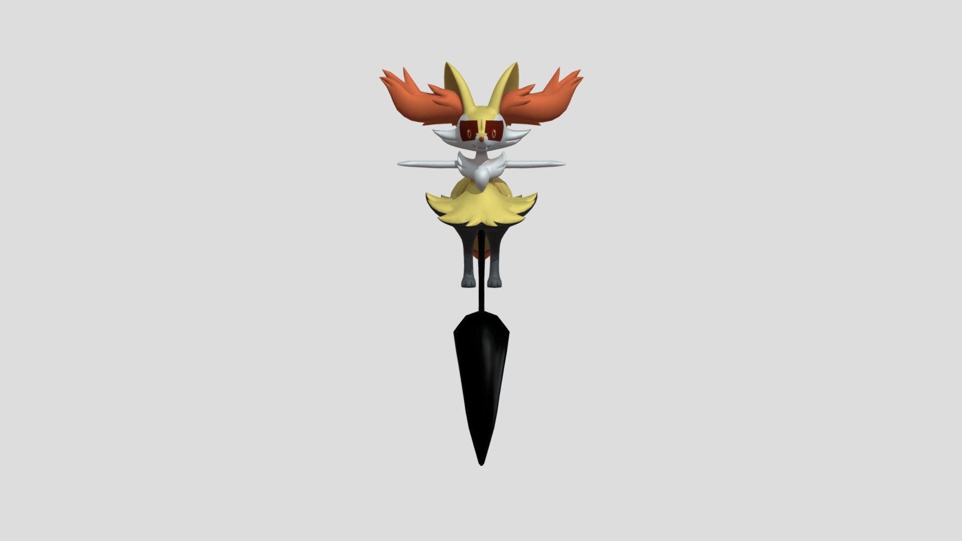 Pokemon 3DS Braixen - Download Free 3D model by JackTheOhio ...