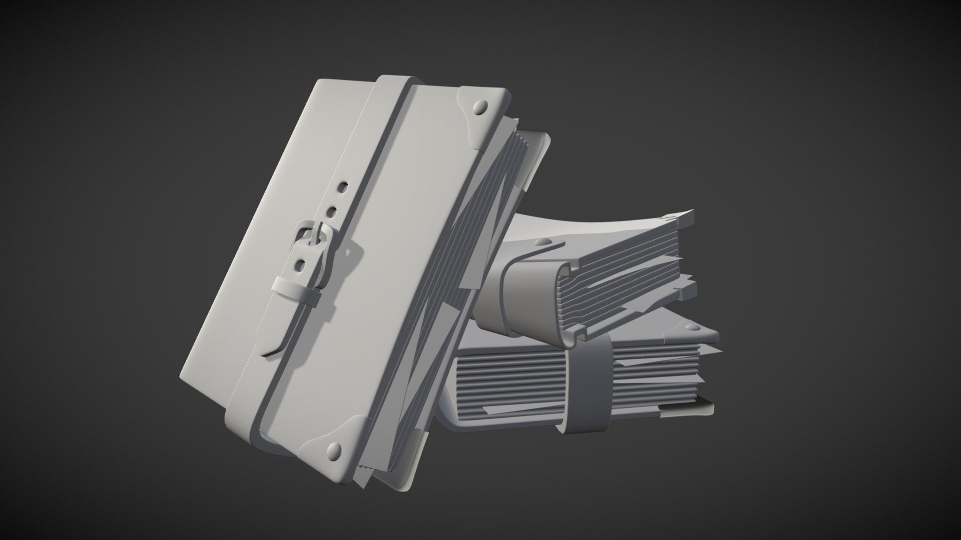 Cartoon Books - 3D model by pistachio3D [20fecd2] - Sketchfab