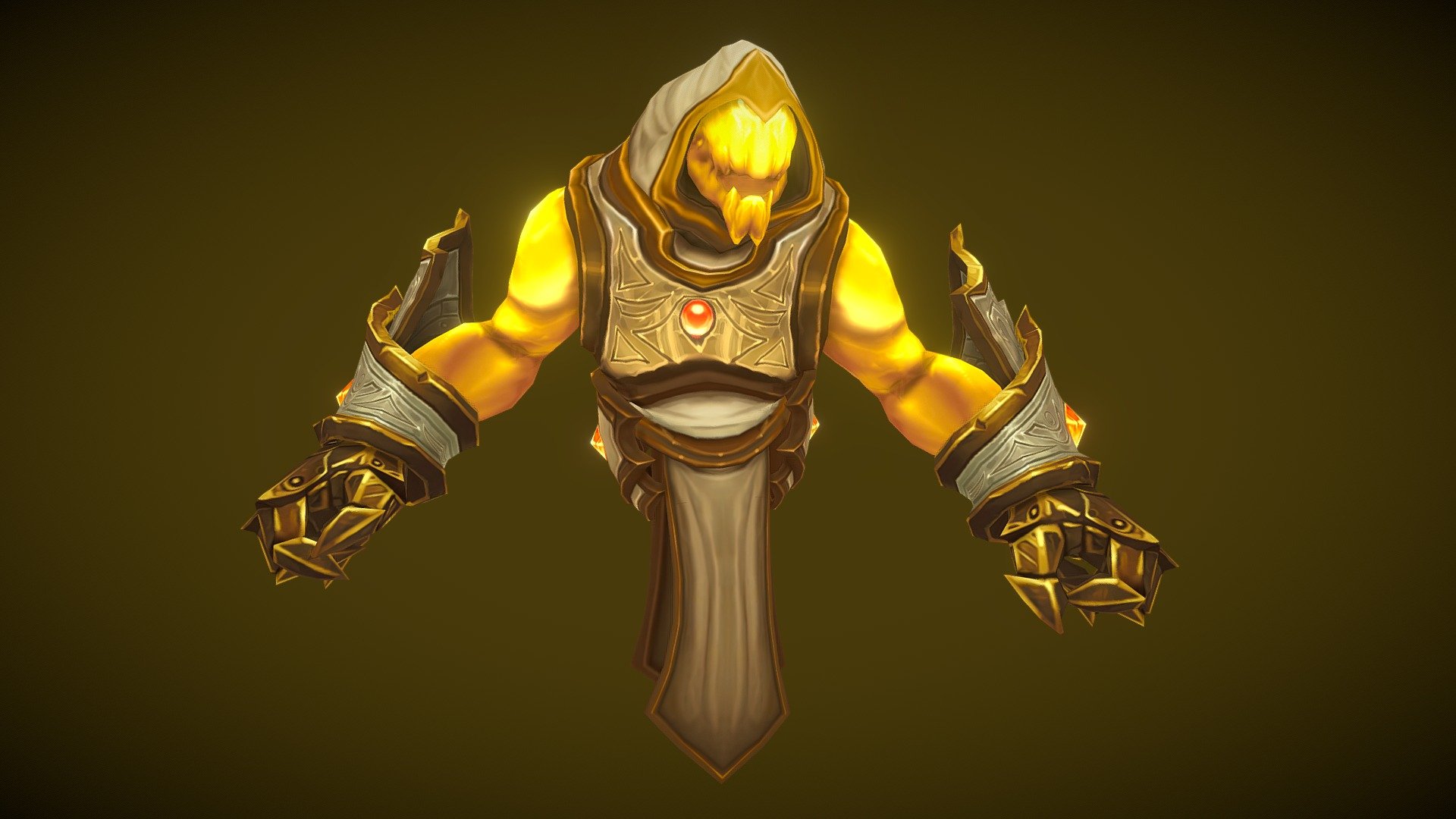 Stylized Fantasy Holy Elemental - 3D model by N-hance Studio ...