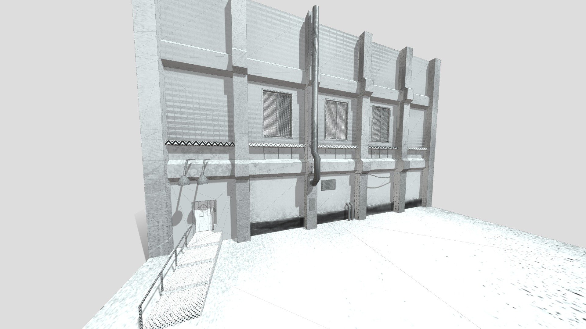 Dogs_ Bullet_ Carnage_CH_1_-_building_edited - 3D model by locusstudio ...