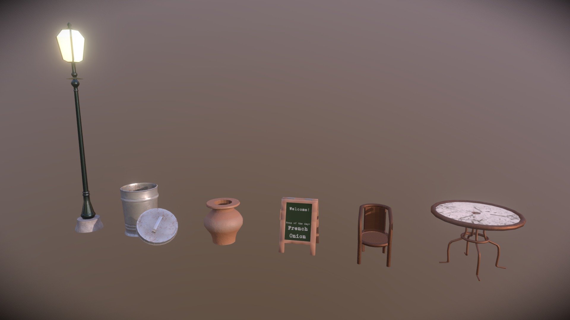 6 Props - 3D model by maxwelle1023 [2100ce4] - Sketchfab