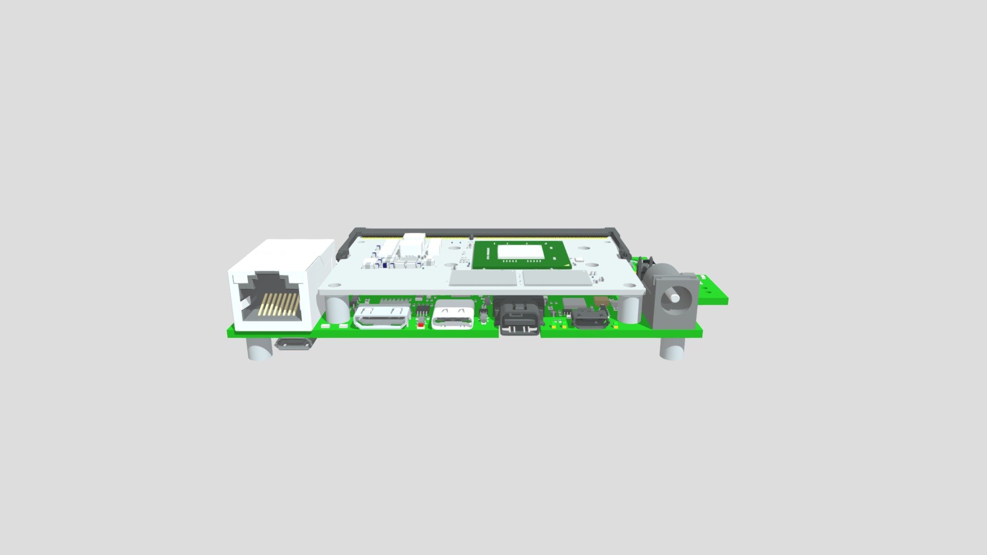 UF Liquid Prop Master PCB - 3D model by macdonnell.chase [2102a3b ...