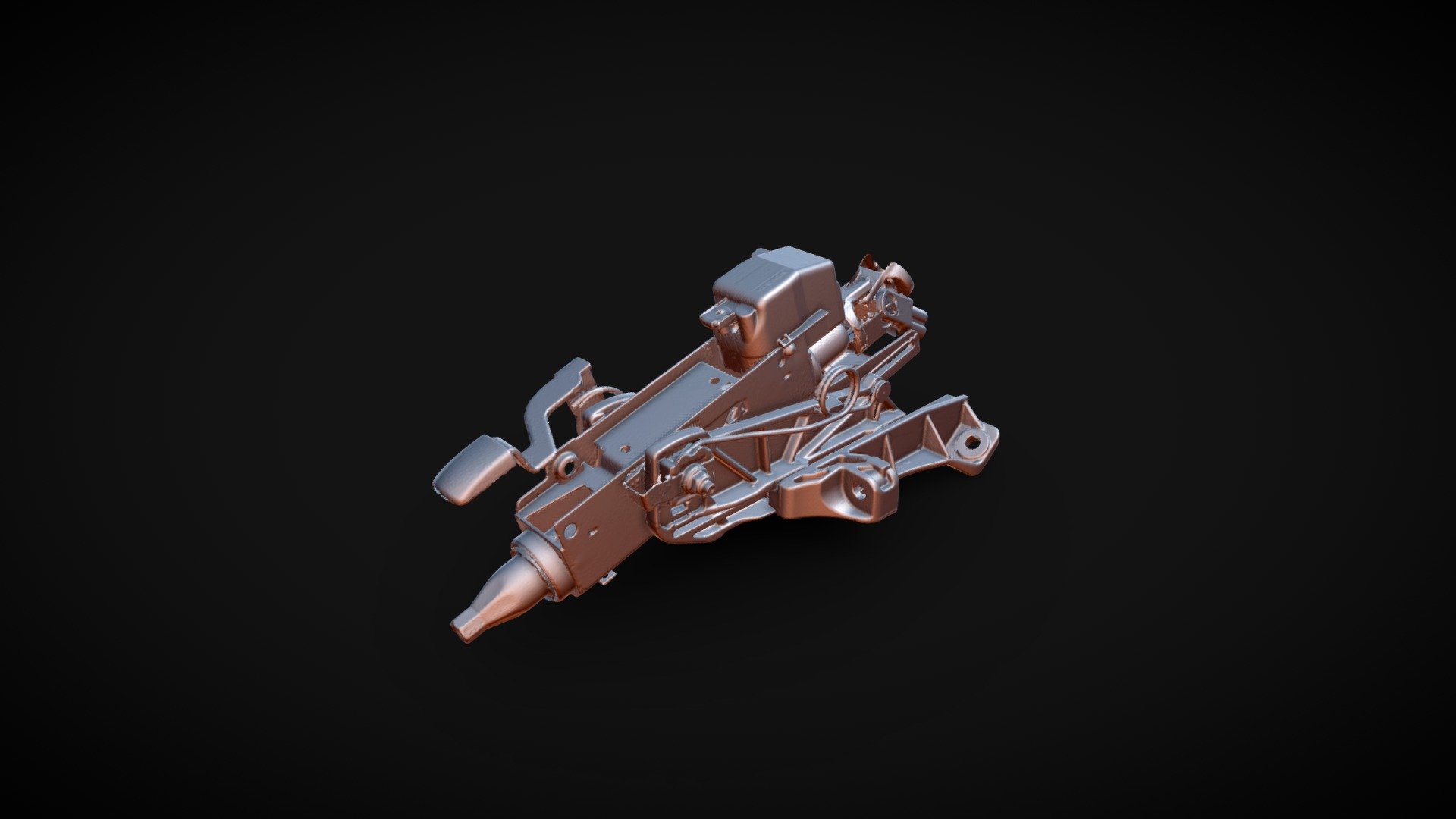 XC90 Steering column | UE11 - Buy Royalty Free 3D model by MAD CAD LTD ...