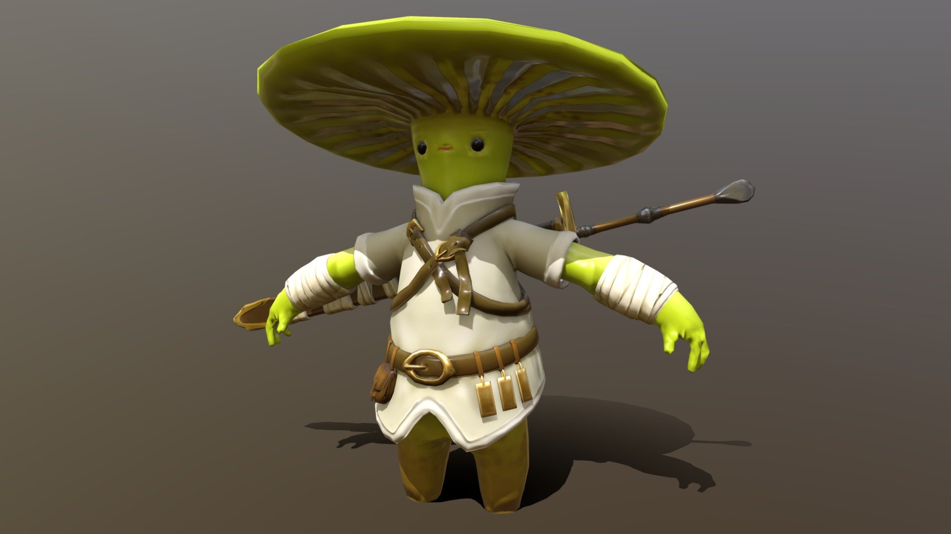 Fungiman - 3D model by FEDERICOFELICI [2104153] - Sketchfab