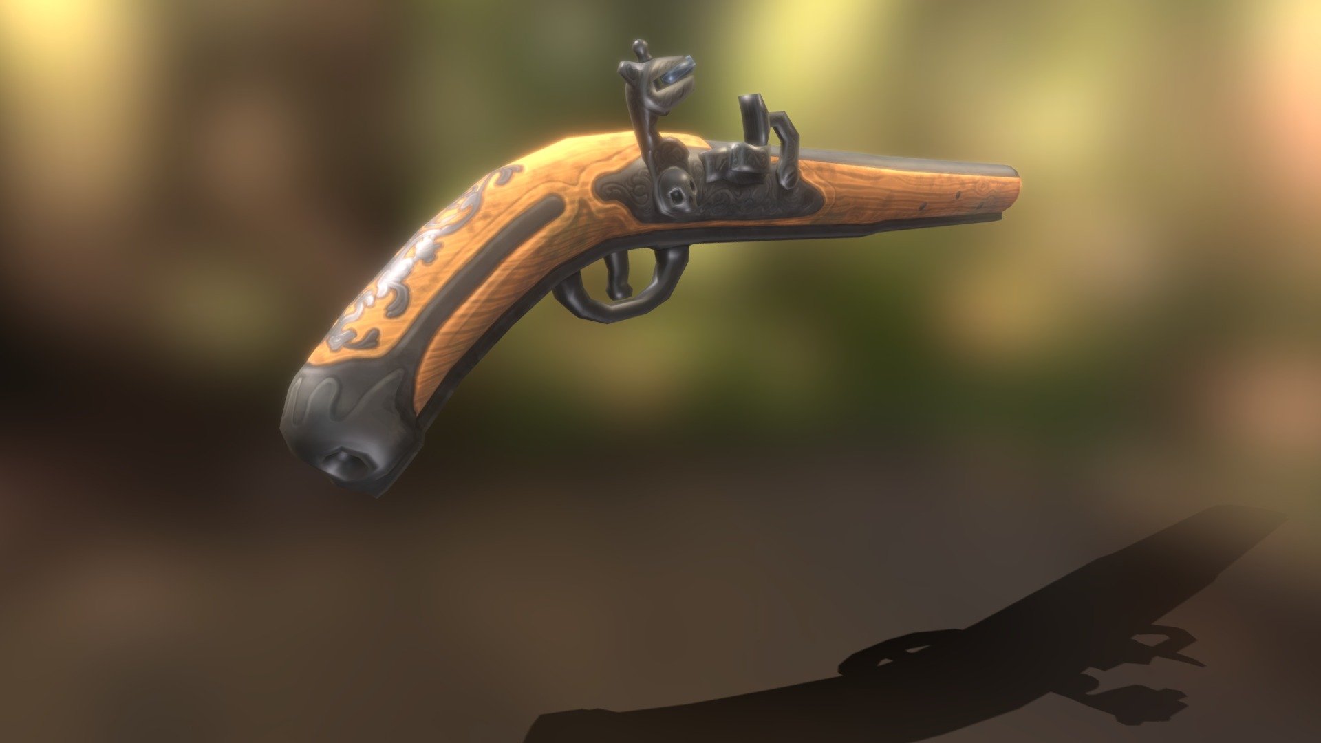 Pirate Flintlock - Buy Royalty Free 3D model by lumpapps [21054b6 ...
