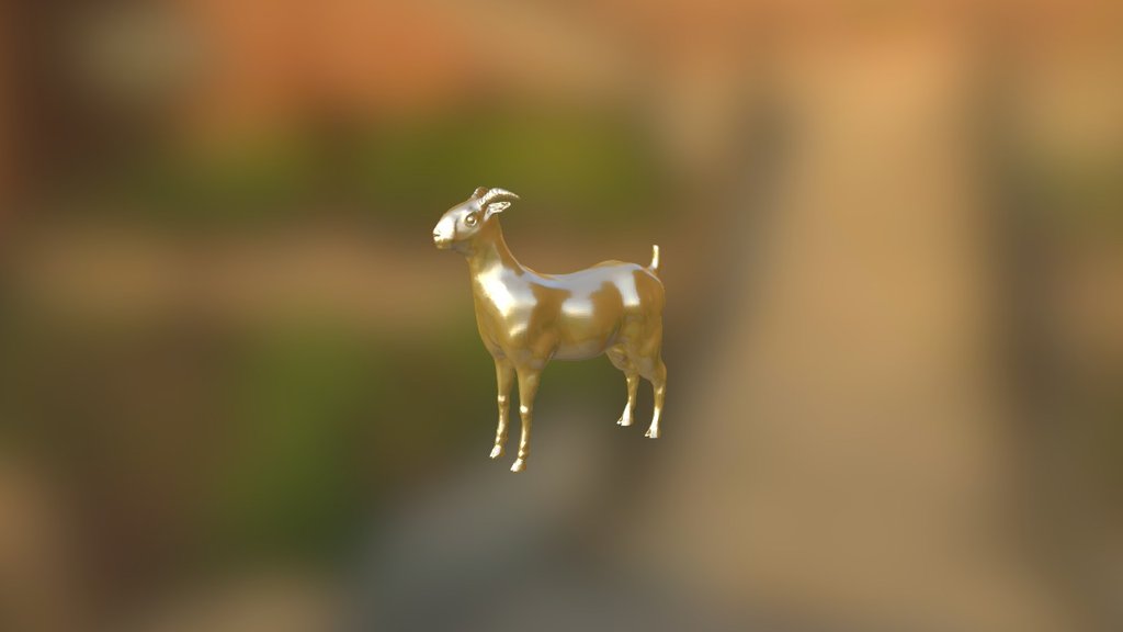 Goat - 3D model by dacombe [2108233] - Sketchfab