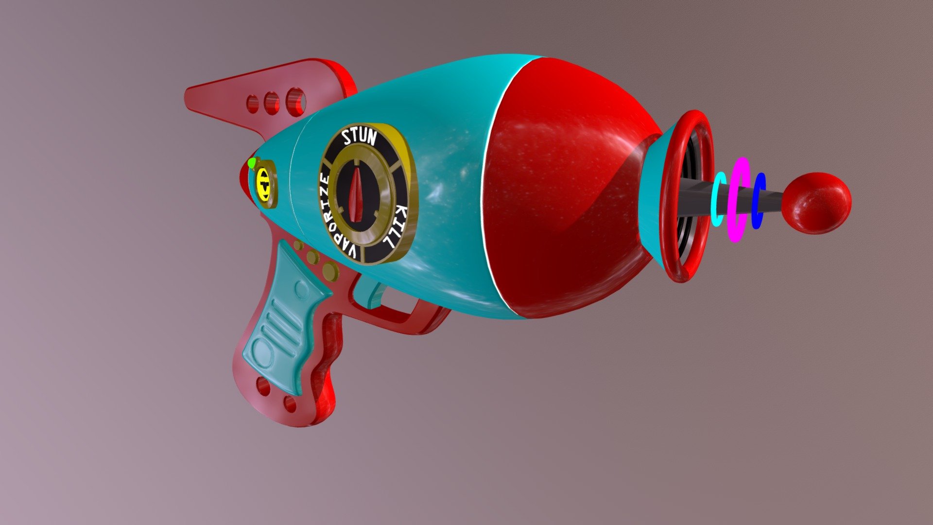 Ray Gun - 3D model by MattRyan3D [2108249] - Sketchfab