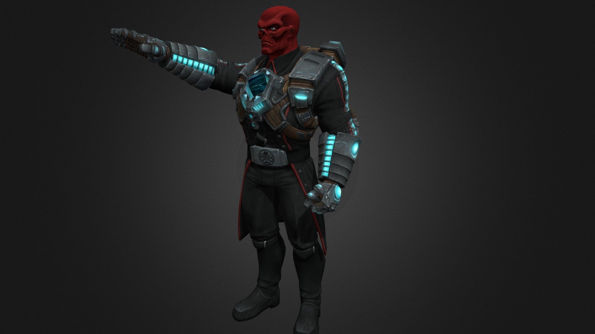 Red Skull - Download Free 3D model by romeu3dprint [21096e1] - Sketchfab