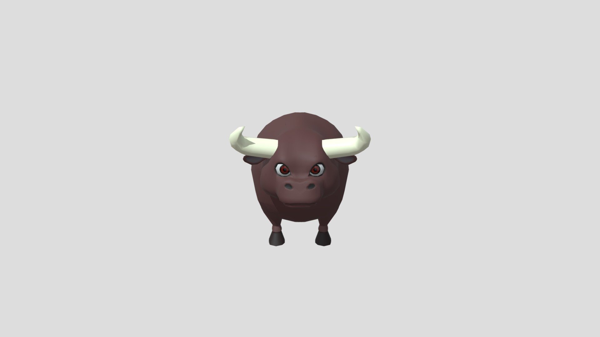 Bull - 3D model by eebo [210cb85] - Sketchfab