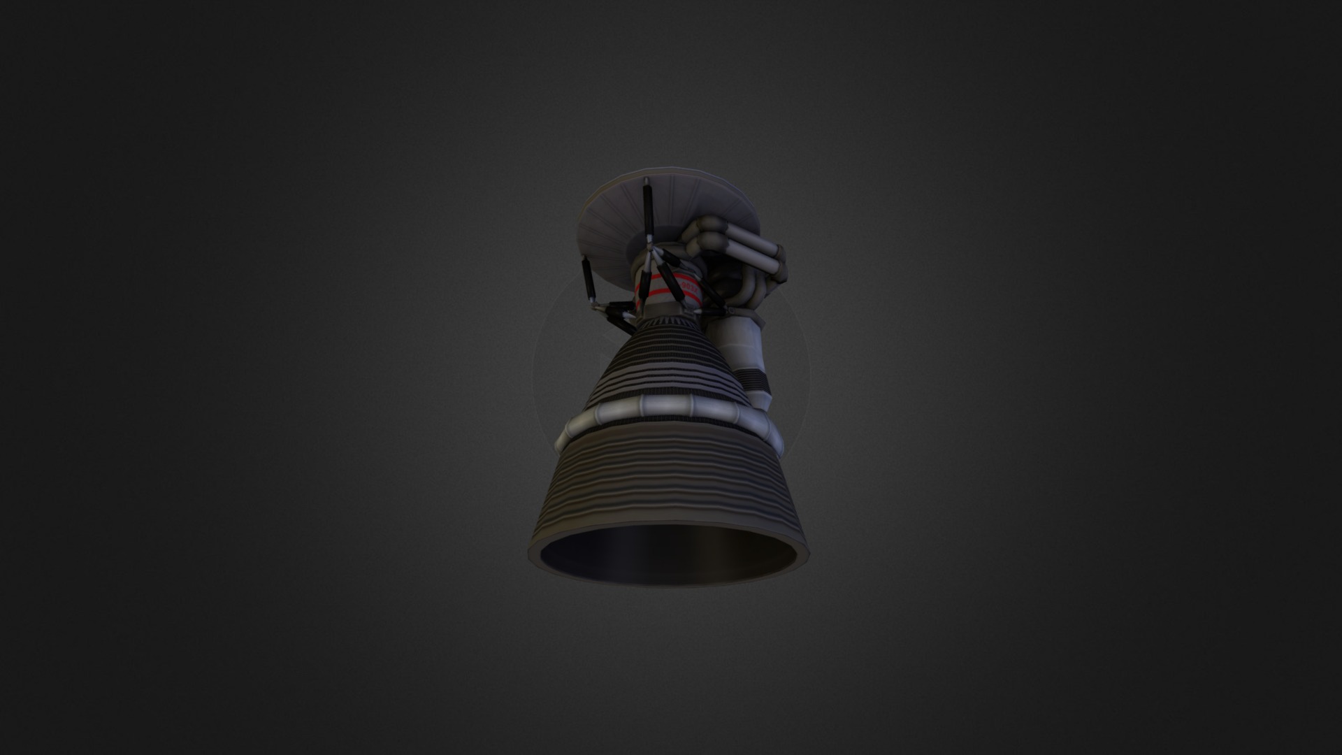 Ksp_F-1Engine - 3D model by unknown2230 [210d3a2] - Sketchfab