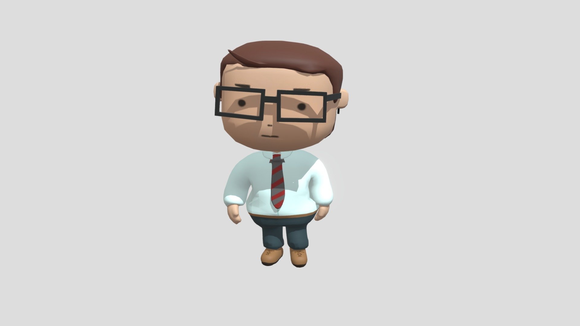 Dwarf Walk_with glasses - 3D model by Creative007 (@erandaka007 ...