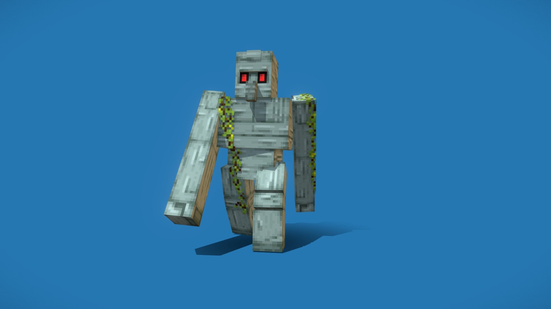 Iron Golem (A Minecraft Movie) - 3D model by LusiveModel [210e8ff ...