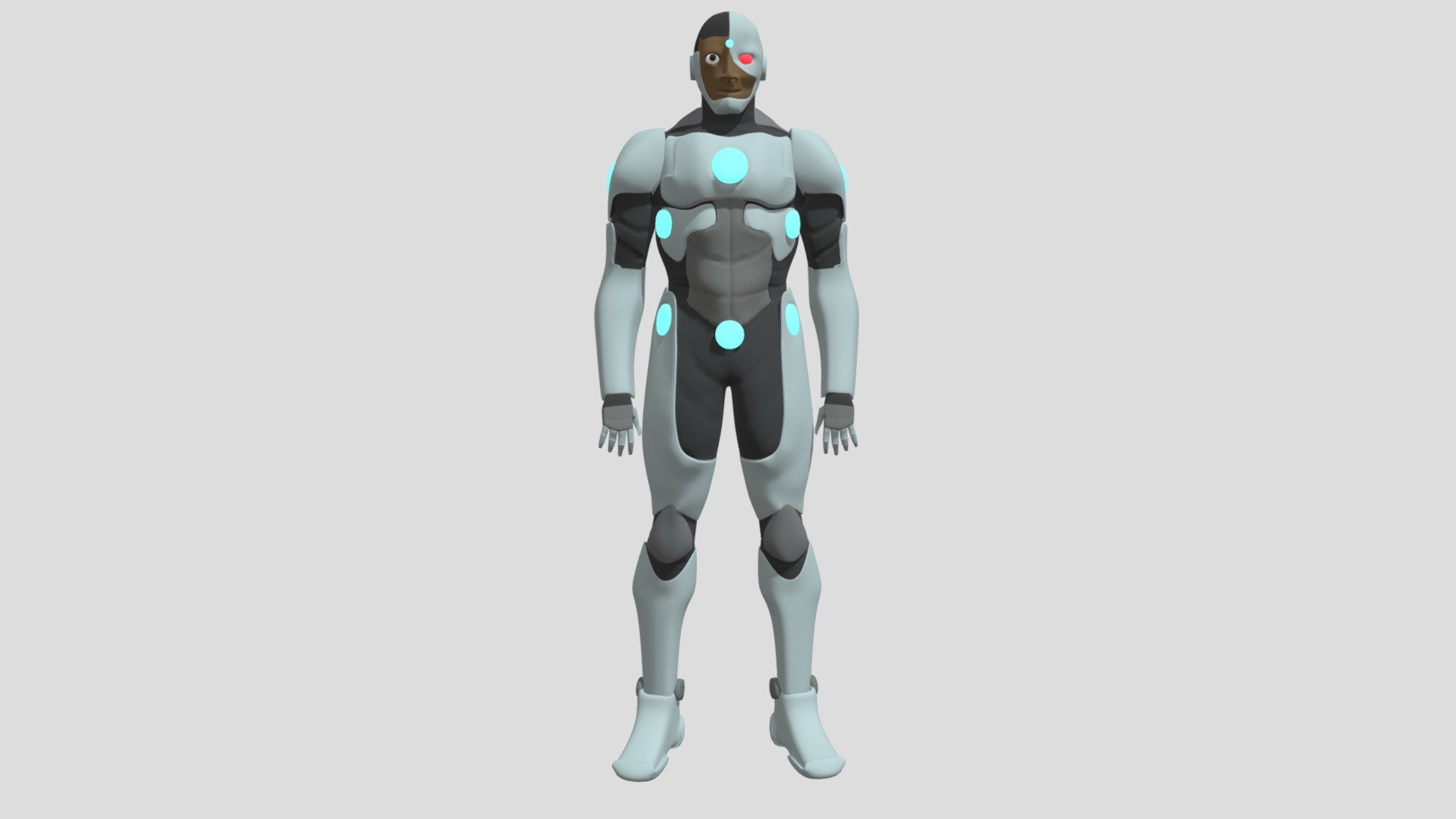 DC Comics Cyborg - Buy Royalty Free 3D model by gustavoarsenio [2110475 ...