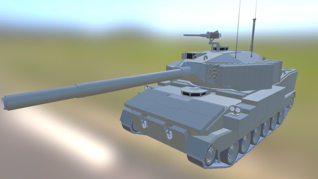 120mm Armored Gun System M15A - 3D model by TheoComm (@TheoComm16 ...