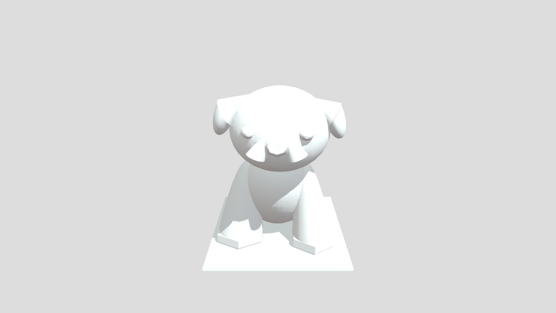 Dog Original - 3D model by Giuliano.Bruno [2111640] - Sketchfab