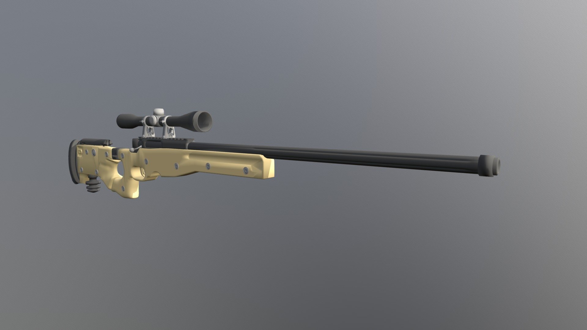 AWP (smooth version) - 3D model by MSDC (@MStudioDC) [2113913] - Sketchfab