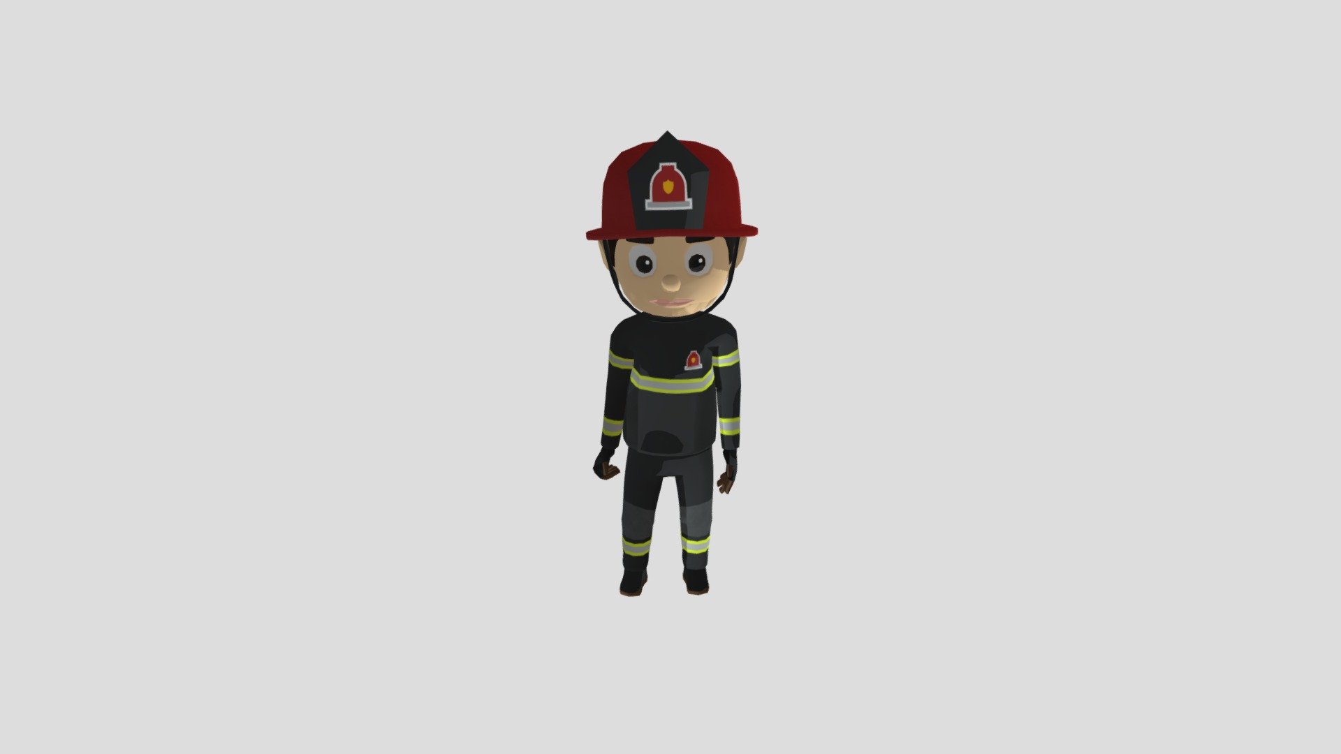 FIRE FIGHTER - Download Free 3D model by Storm_05 [2116270] - Sketchfab