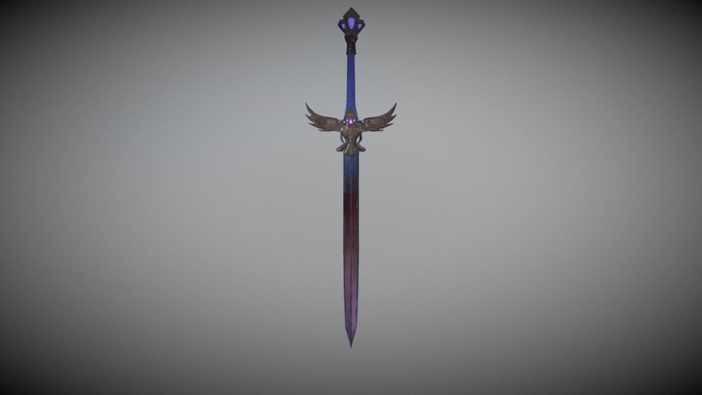 Raven Sword - 3D model by Taylor Bokariza (@TayBok) [21182bc] - Sketchfab