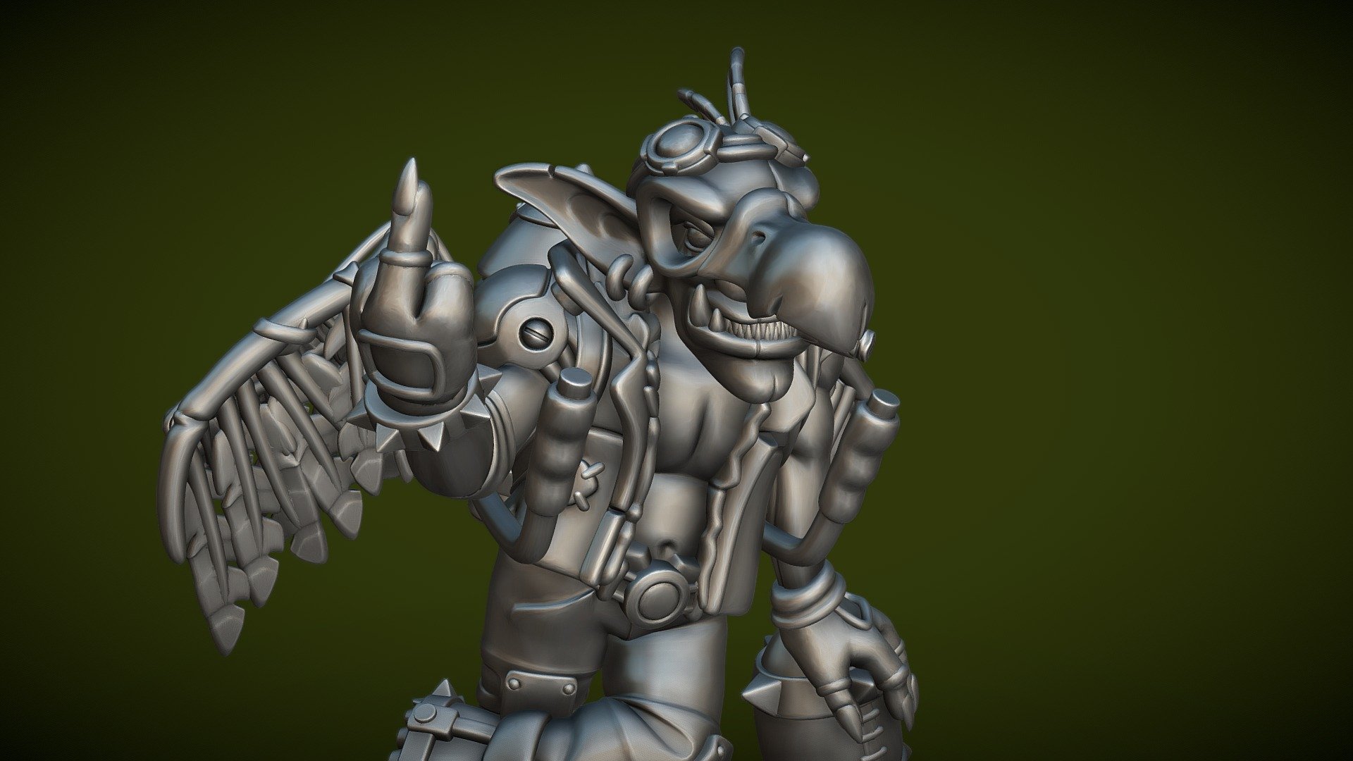Doom Diver Star - 3D model by Tauter [2118b29] - Sketchfab