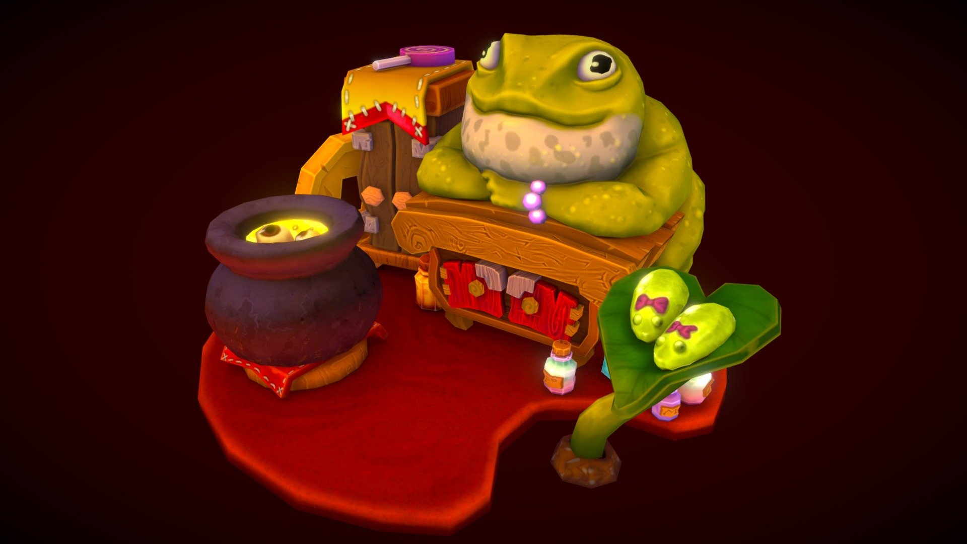 Entrepreneur toad - 3D model by CHL (@chl_) [211ae95] - Sketchfab