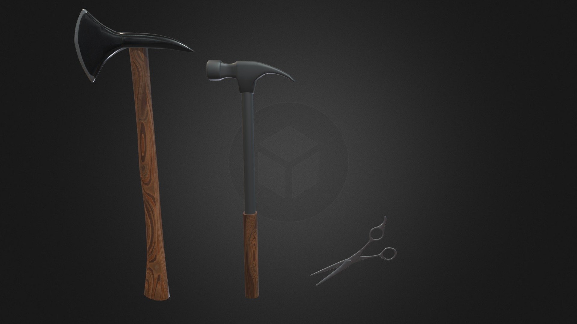Basic Tools - Download Free 3D model by mcschule [211b4d2] - Sketchfab