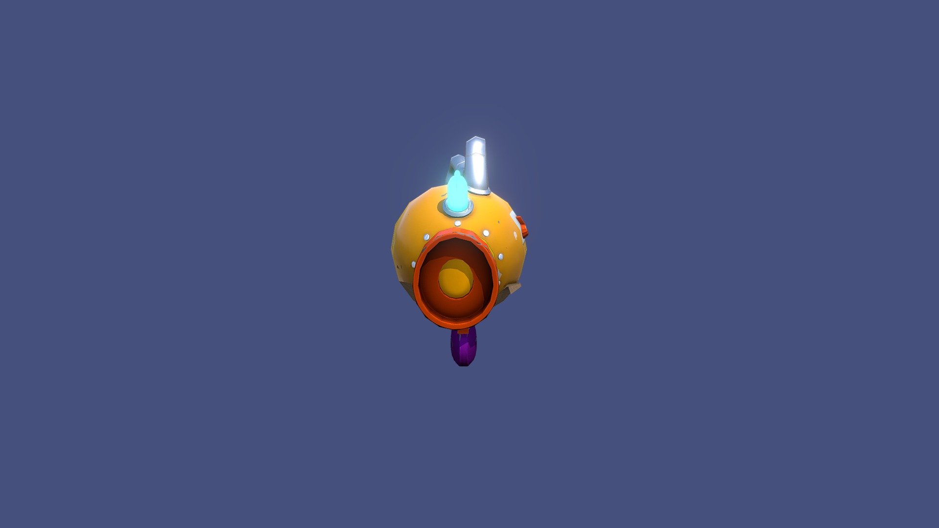 Yellow Cartoon Gun - 3D model by Justine.T [211b5ce] - Sketchfab