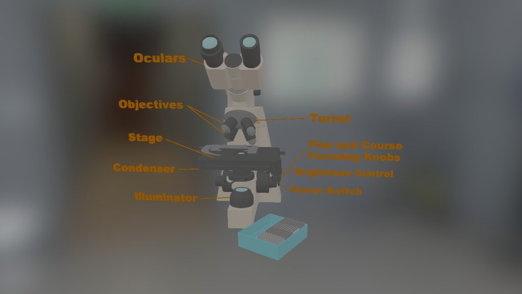 Microscope - 3D model by bignickharper [211b766] - Sketchfab