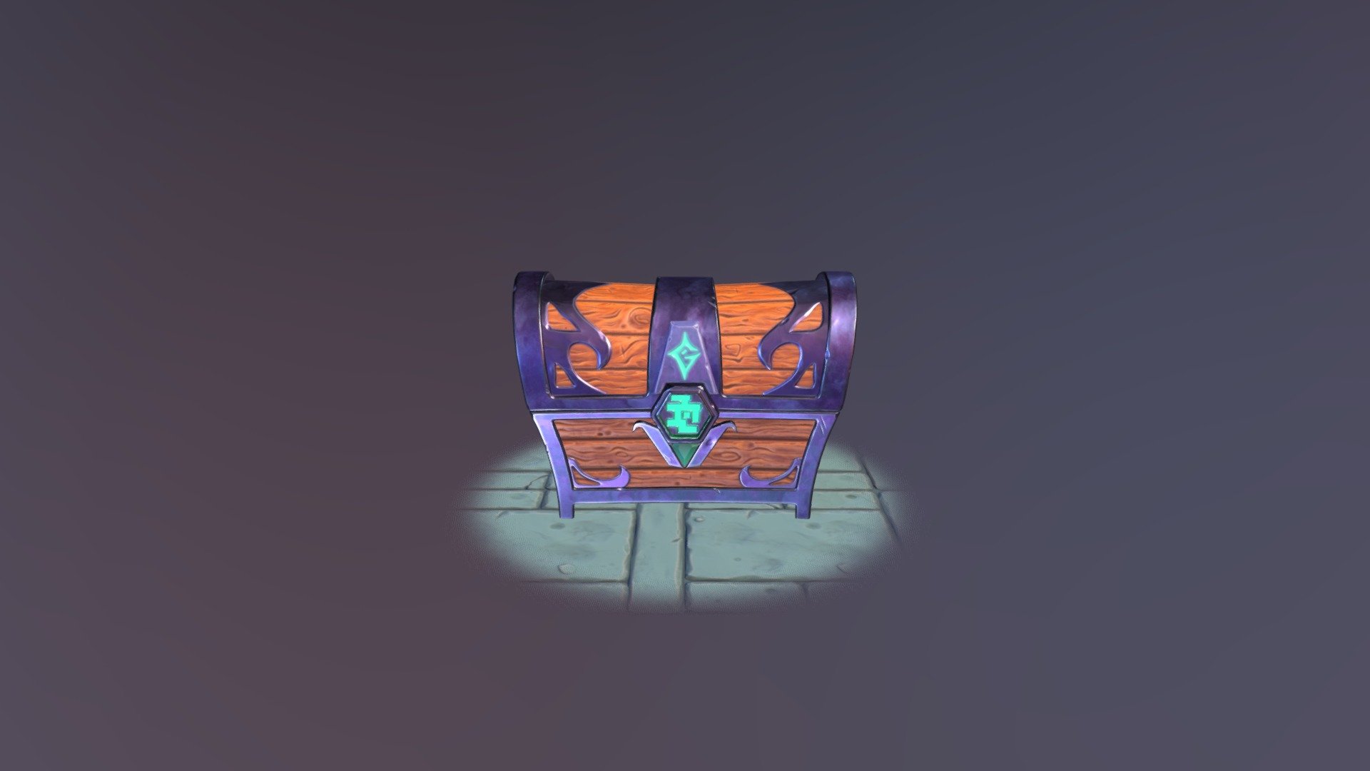 Magic dungeon chest - 3D model by thelemonardo [211ba6a] - Sketchfab