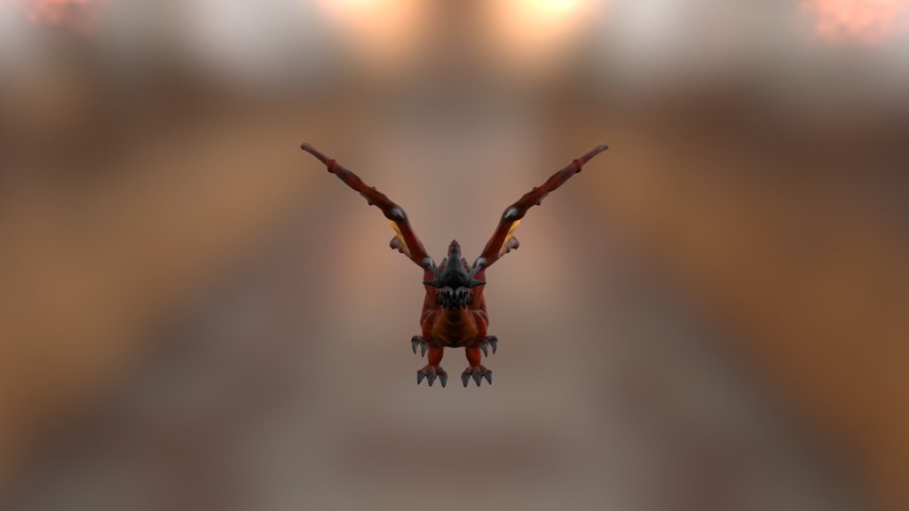 Big Head Dragon - Download Free 3D model by TheDwarf [211d7e2] - Sketchfab