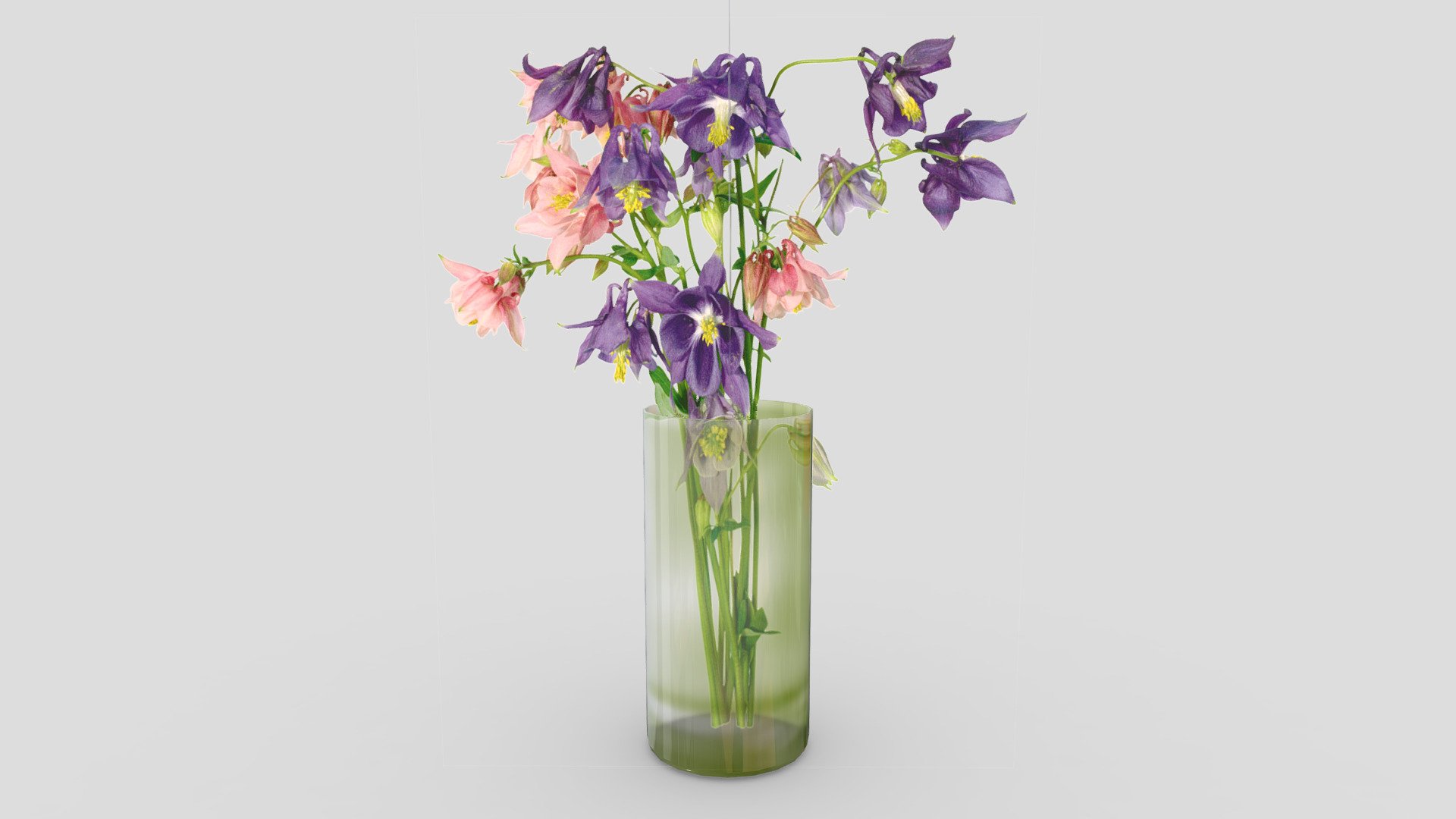 Low Poly Flowers Vase - Buy Royalty Free 3D model by 3dia [211dcfe ...