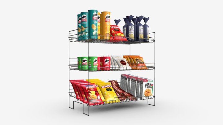 Supermarket 3D models - Sketchfab
