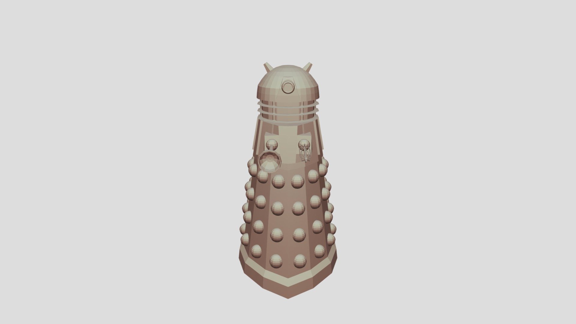 Dalek - 3D model by Aaron Ochoa (@aaronochoa) [211e661] - Sketchfab