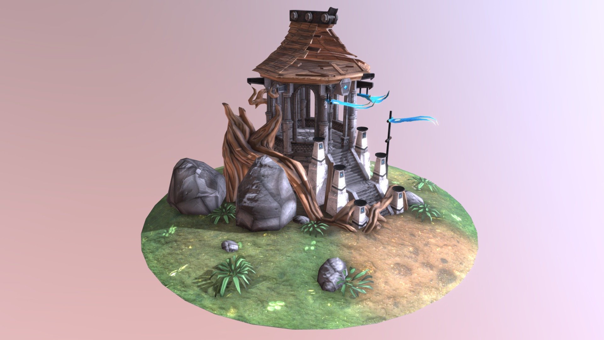 Fantasy Gazebo - 3D model by Lexus J (@LexusJ) [211f5e0] - Sketchfab