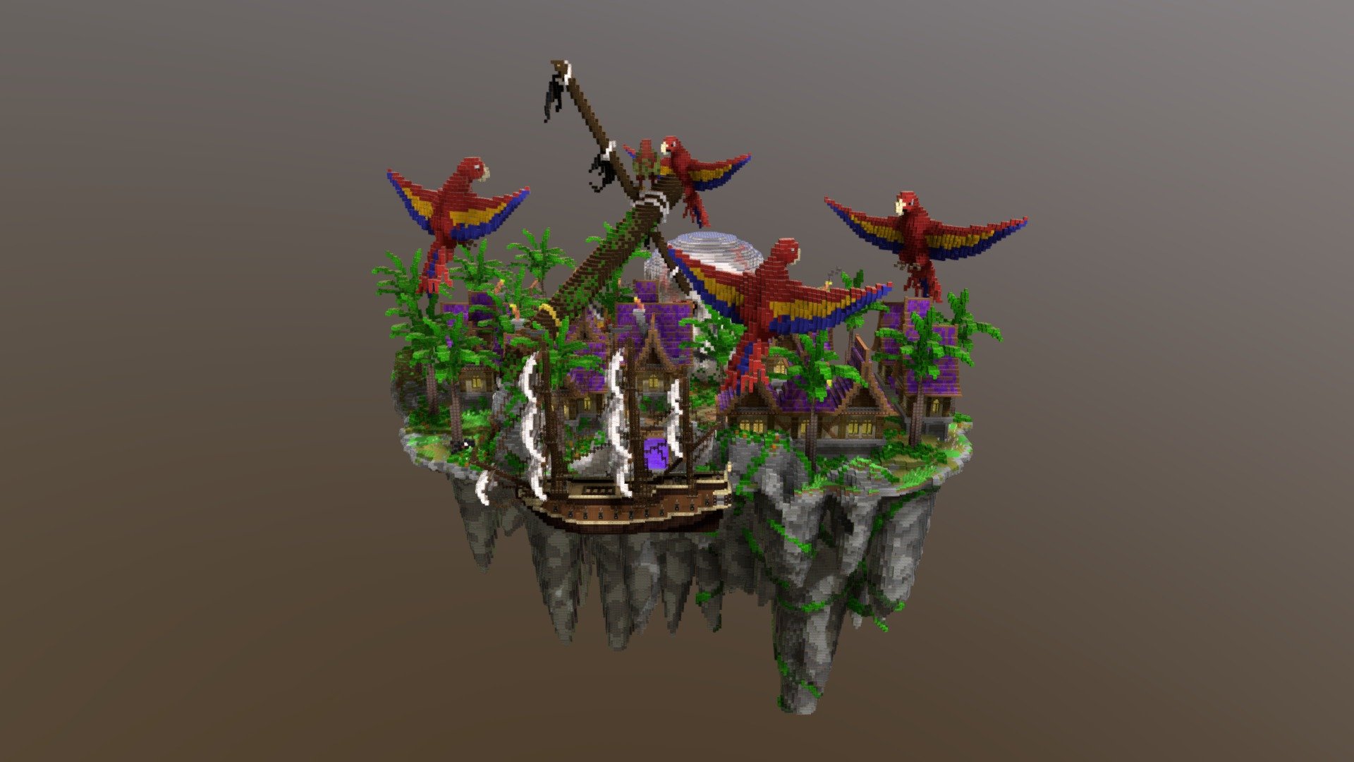 Anchored | 150x150 | Purple Pirate Lobby - 3D model by Vextrosity ...