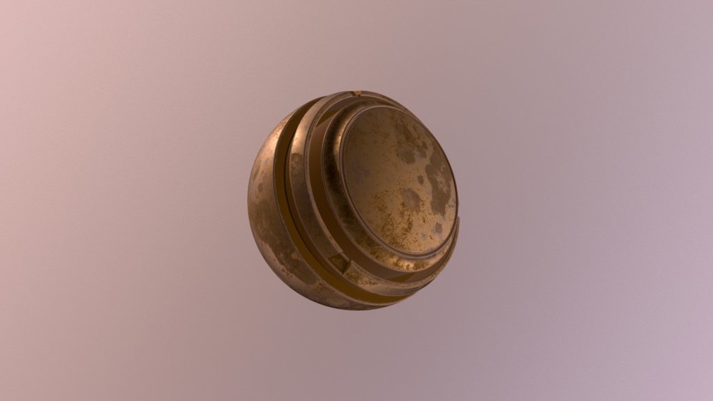 Tarnished Brass - Download Free 3D model by abselum [21220e8] - Sketchfab