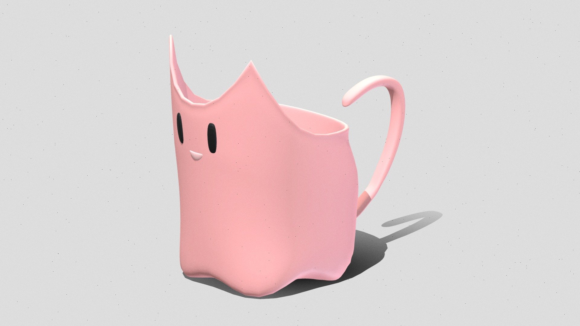 CUPCAT - Download Free 3D model by RickyLeeKit [212337a] - Sketchfab