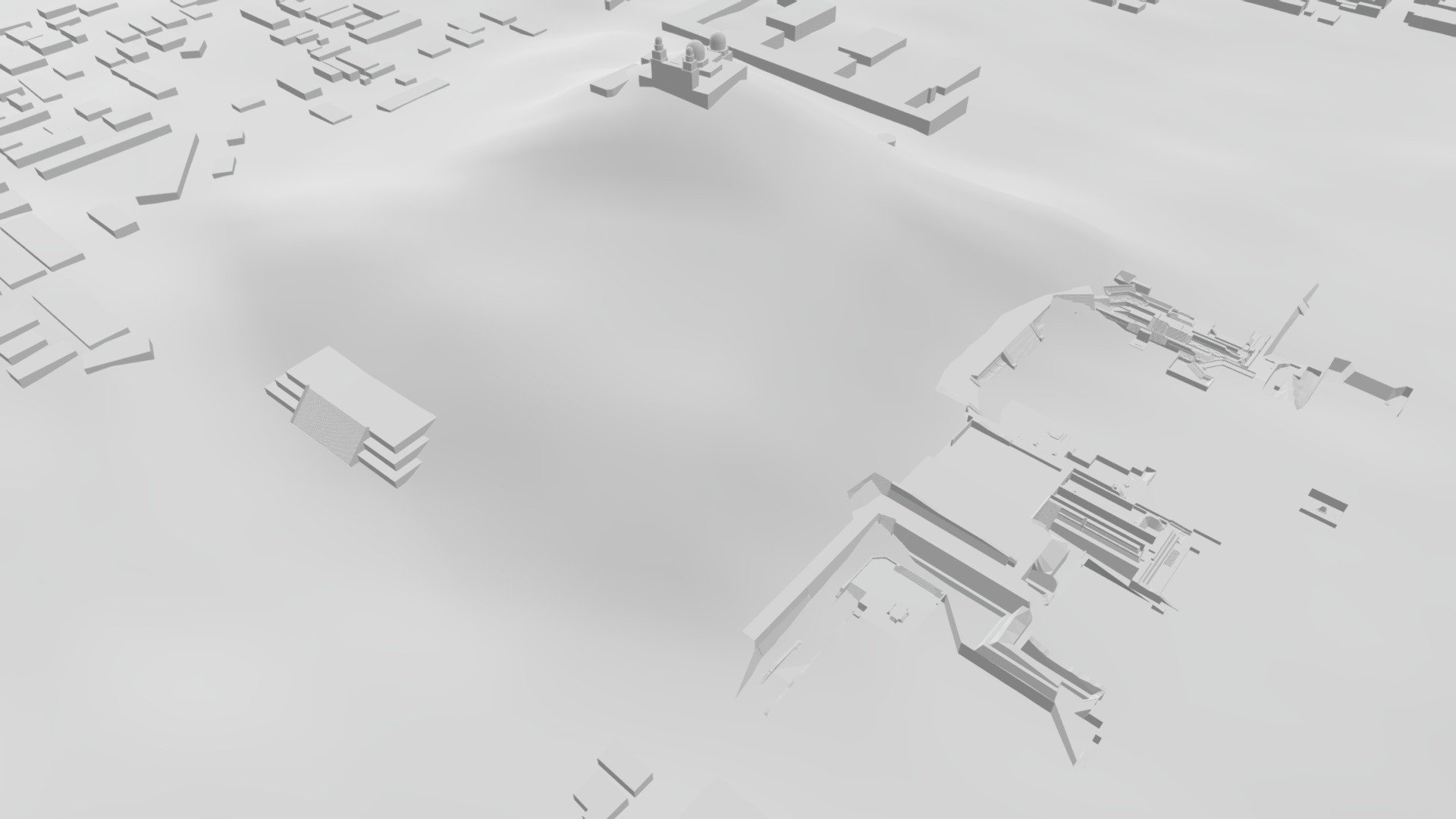 The Great Pyramid of Cholula - 3D model by fernandacn [212359c] - Sketchfab