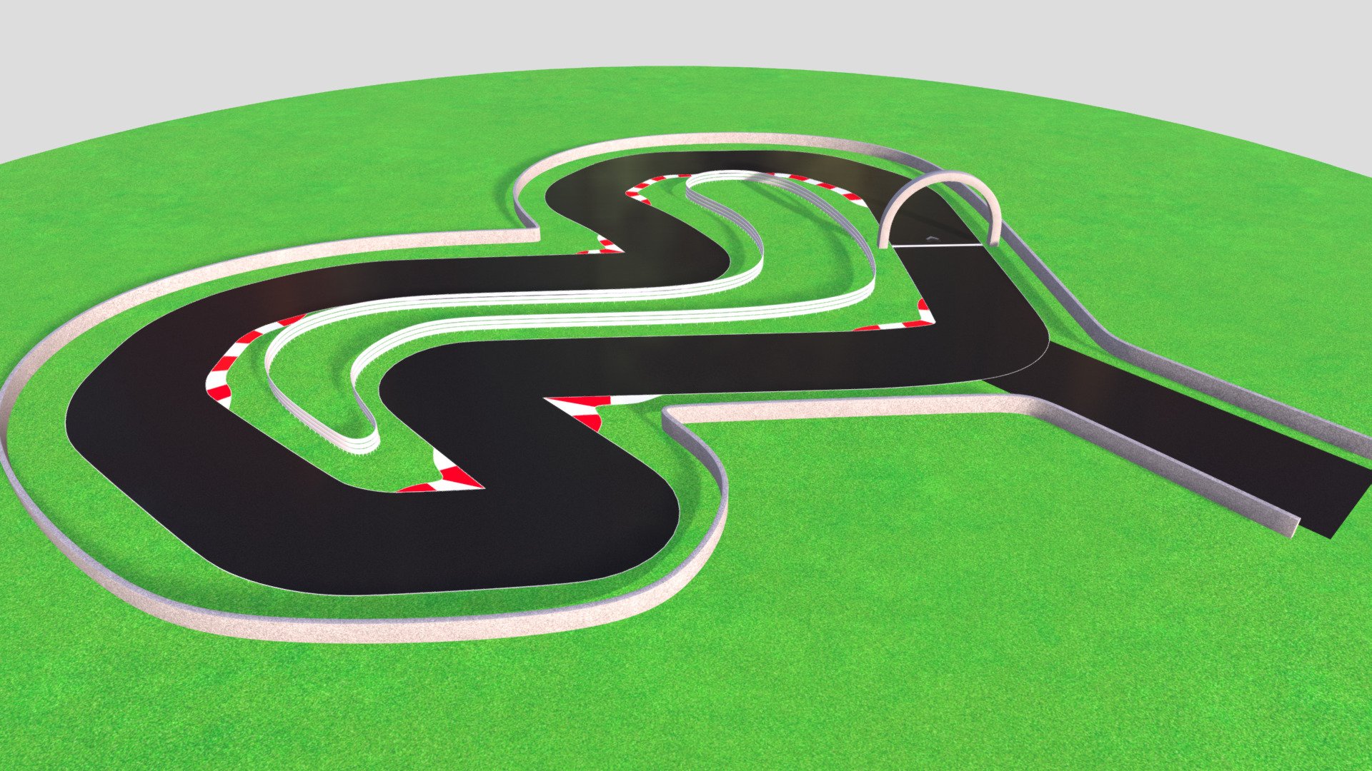 Mini Race Track - Download Free 3D model by Dylan Jade (@DylanJade3D ...