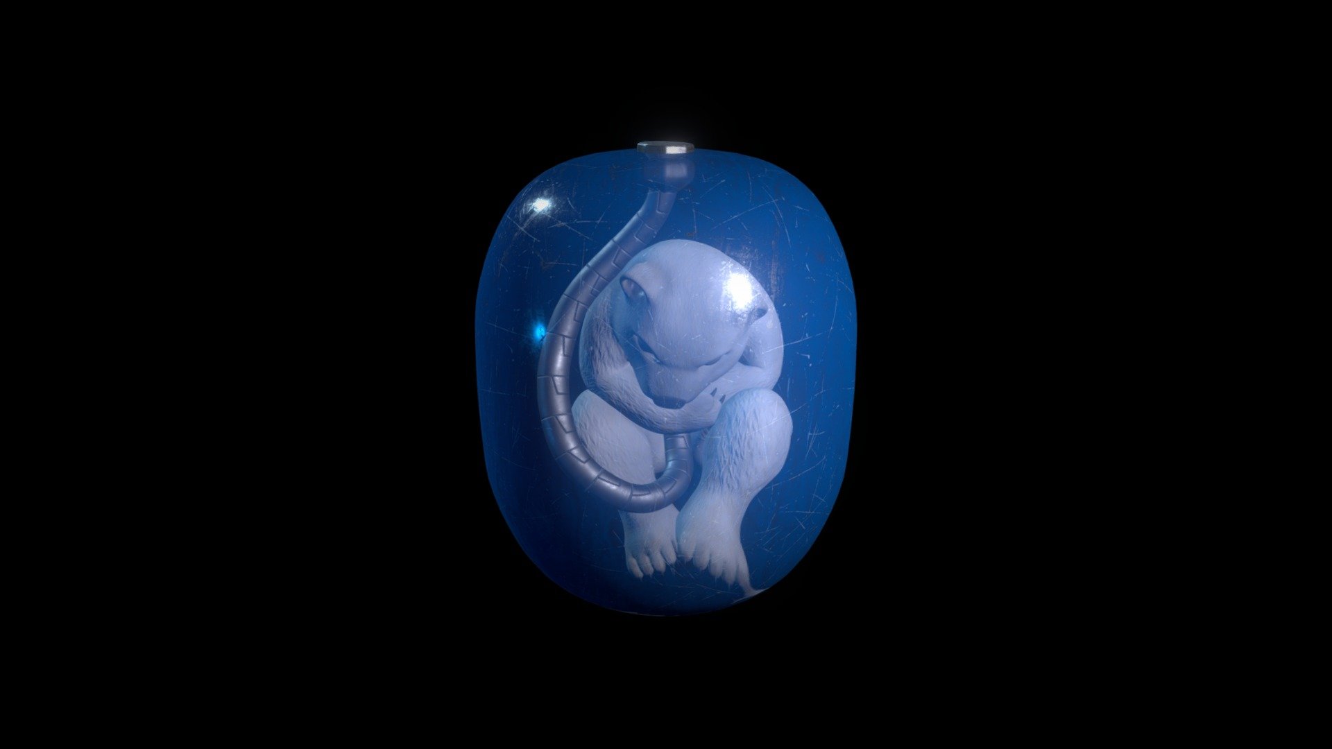 Fur & Fury - Original Embryo - 3D model by 3DLostLore [21261f2] - Sketchfab